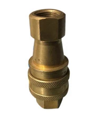 Brass Quick Release Coupling For Pipe Fitting Size 1 Inch At ₹ 1250