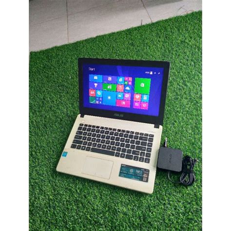 Jual Laptop Pelajar Asus X450ca Celeron Ram 4gb Second Putih Mulus
