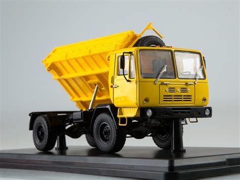 КАЗ-4540 самосвал, желтый