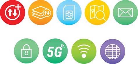 5g Wifi Telecom 10518327 Vector Art At Vecteezy