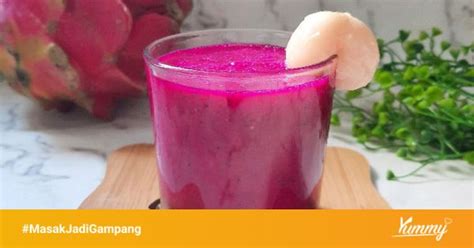 Resep Dragon Smoothies With Yakult Smoothiessobatyummy Sederhana