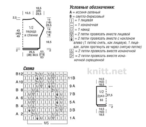 Объемный пуловер в полоску