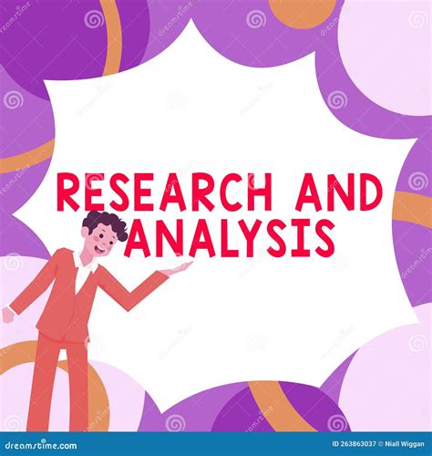 Hand Writing Sign Research And Analysis Business Idea Strategic Thinking And Decision Making