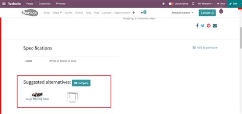 How To Configure Products For Ecommerce With Odoo Website