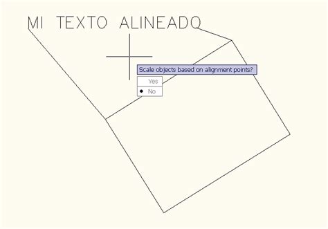 Alinear Comando ALIGN Autocad Alinea Textos Y Obetos