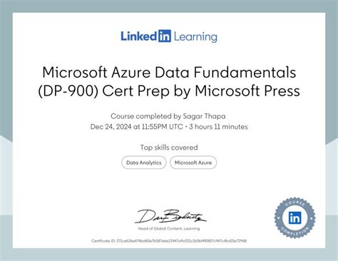 Sagar Thapa On Linkedin Certificate Of Completion