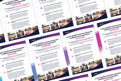 Improve Quality Assurance Processes Aveni