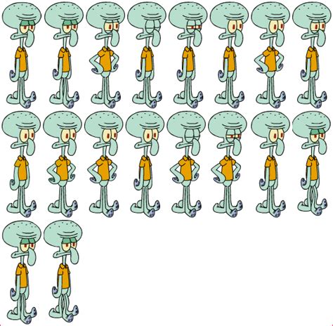 Browser Games Spongebob Lost Treasures Squidward The Spriters