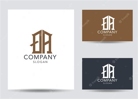 premium vector modern monogram initial letter qa logo design template
