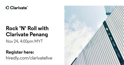 Muhammad Safwan Mazelan On Linkedin Learn More About Clarivate Penang With Our Speakers…