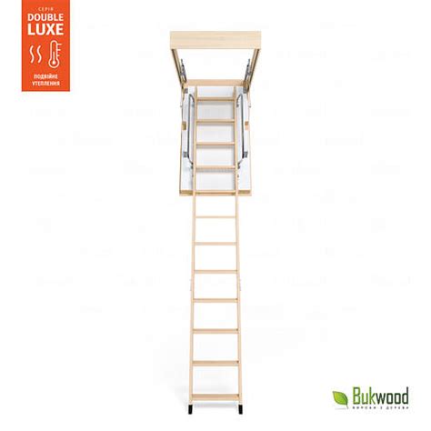 Раскладная лестница на чердак Bukwood Double Luxe Standard (ID ...