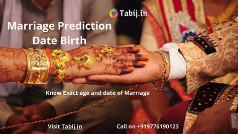 Marriage Prediction Date Birth Know Exact Age And Date Of Marriage