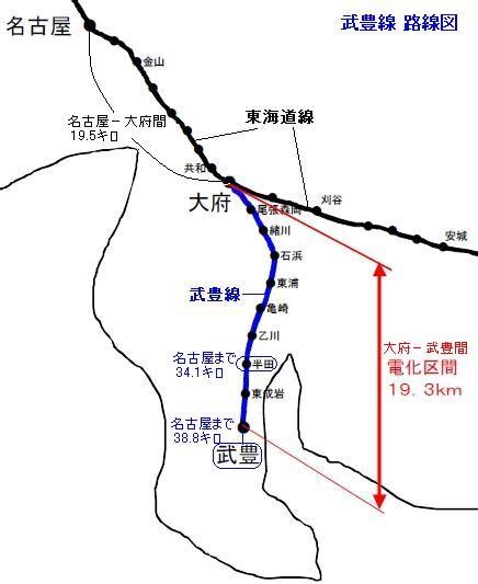 個別JR東海 武豊線 路線図の写真画像 2010 はてな iwase akihiko s fotolife