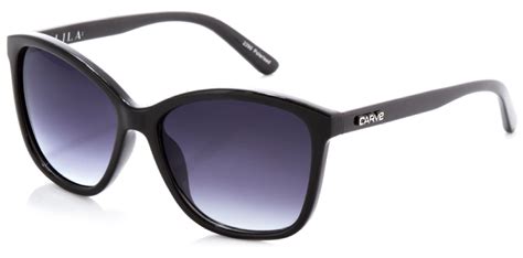 La Ropa Polarized Matt Black Frame Sunglasses