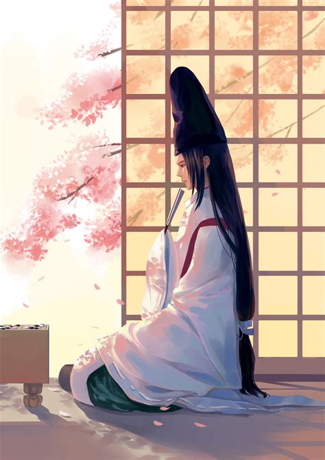 Fujiwara No Sai Hikaru No Go Drawn By Xiao Shigewuliaoren Danbooru