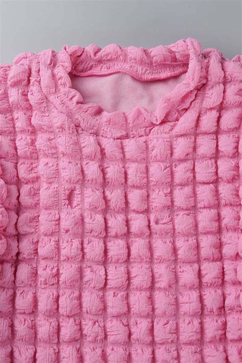 Wholesale Pink Sexy Solid Bandage Hollowed Out Patchwork O Neck Pencil