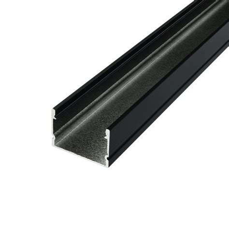 Профиль алюминиевый BIOM LP-20AB, 20х30, анодированный, черный, палка ...