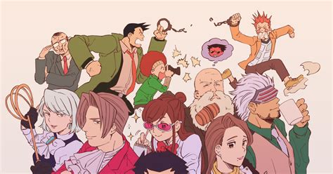 逆転裁判 すぎ逆まとめ 非常口hizyouguchiのマンガ Pixiv