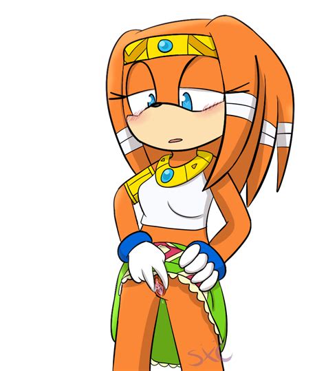 Rule 34 Anthro Blue Eyes Blush Bottomless Clitoris Clothing Dreadlocks Echidna Female Female