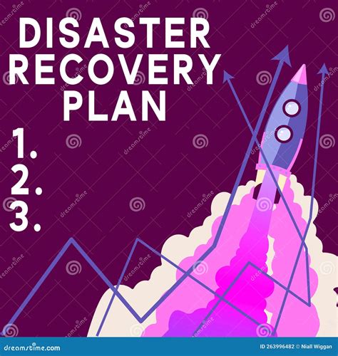 Writing Displaying Text Disaster Recovery Plan Word Written On Having Backup Measures Against