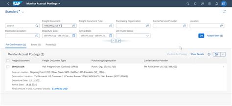 How To Create Rail Freight Order In Sap S4hana Ce Sap Community
