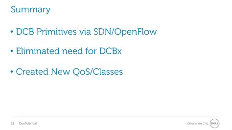 SDN Enabled Data Center Bridging PPT