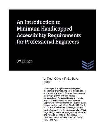 An Introduction To Minimum Handicapped Accessibility Requirements For