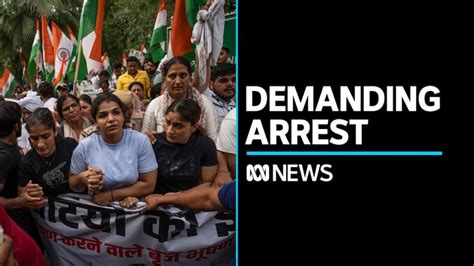 Indian Wrestlers Protest Over Sexual Abuse Allegations Against Chief