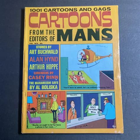 1001 Cartoons And Gags Risqué Humor And Cartoon Magazine Vol 6 No 1 Feb ‘70 £2791 Picclick Uk