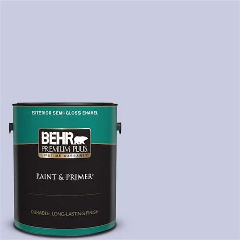 BEHR PREMIUM PLUS 1 Gal 630C 3 Timeless Lilac Semi Gloss Enamel