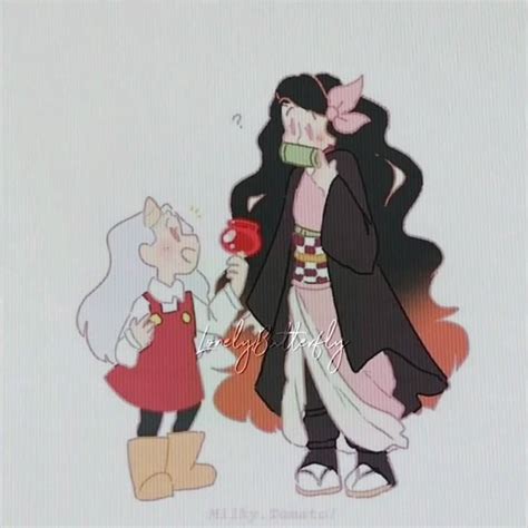 Nezuko And Eri 🌸🍎