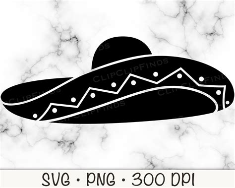 Sombrero Svg Fiesta Mexicana Sombrero Mariachi Archivo De Etsy México
