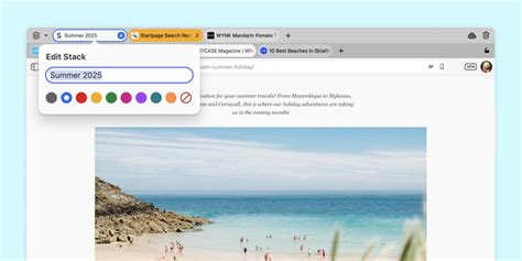Vivaldi 75 Released With Custom Tab Stack Colors Improved Tab Context