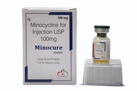 Minocure Minocycline 100mg Injection At ₹ 3566 Box In New Delhi Id
