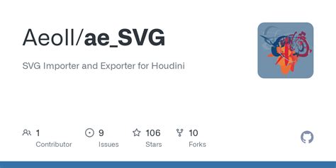 Github Aeoll Ae Svg Svg Importer And Exporter For Houdini