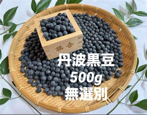 【新豆】令和5年産 丹波黒豆 500g サイズ無選別 丹波黒 産地直送 兵庫県｜yahooフリマ（旧paypayフリマ）