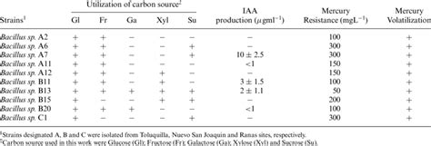 Characterization Of Bacterial Strains Isolated From Highly Polluted Download Table