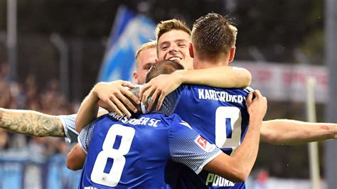 Sv Sandhausen Verliert Beim Karlsruher Sc Fotos