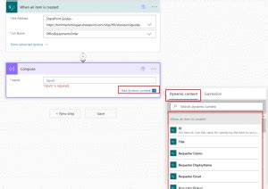 Power Automate Dynamic Content Complete Tutorial SPGuides