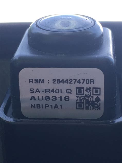 284427470R Видеокамера заднего вида RENAULT | Запчасти на DRIVE2