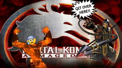 Mortal Kombat Armageddon Scorpion Arcade Ladder Youtube