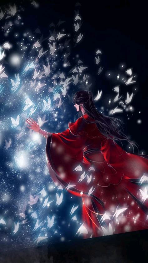 《天官赐福》漫画已经更新，画面太美，壁纸来了 哔哩哔哩