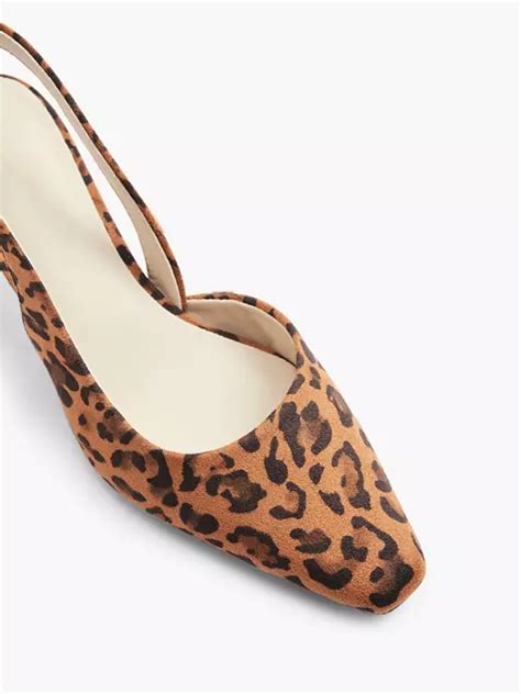 Leopard Print Sling Backs Atelier Yuwa Ciao Jp