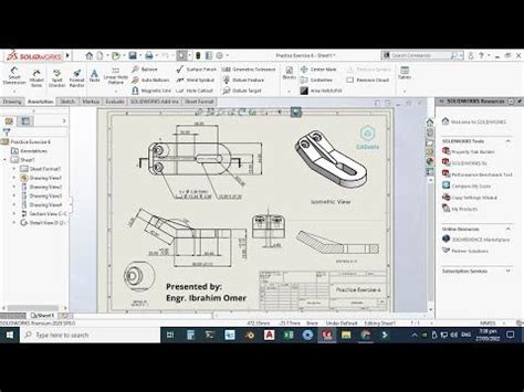 Solidworks Tutorial Drawing Tips Diagram Tutorials Basic Learning