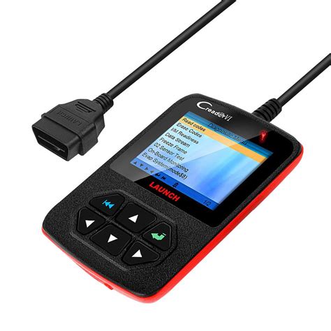 Launch Creader VI Code Reader Code Scanner With Full Color QVGA LCD Screen