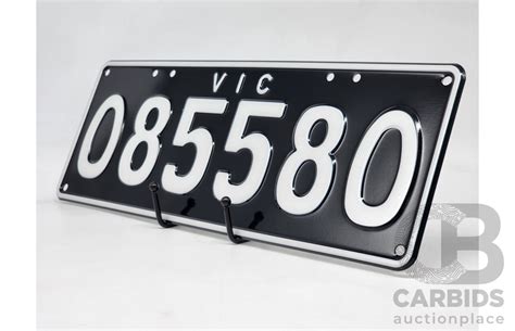 Victorian Vic Custom Digit Character Lot Carbids