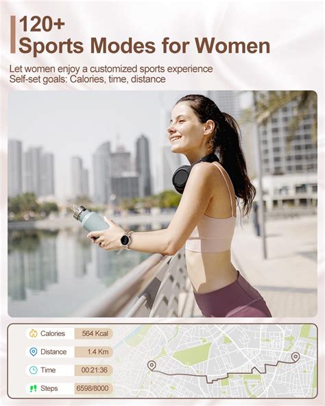 Smart Watches for Women Answer Make Call with Diamonds 1 3â HD Screen Bluetooth Smartwatch