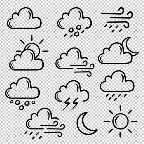 free weather icons svg hand drawn weather icon tidy design