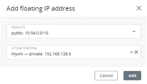 Managing Floating Ip Addresses In Ls Cloud Libyan Spider Knowledge Base