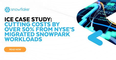 Snowflake On Linkedin Ice And The Nyse Optimize Costs With Snowflake